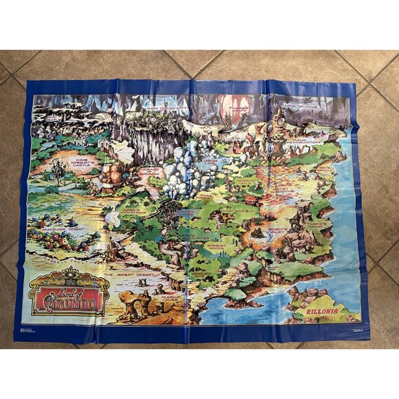 Worlds of Wonder | Toys | Teddy Ruxpin Works Original Box Map Book Tape ...